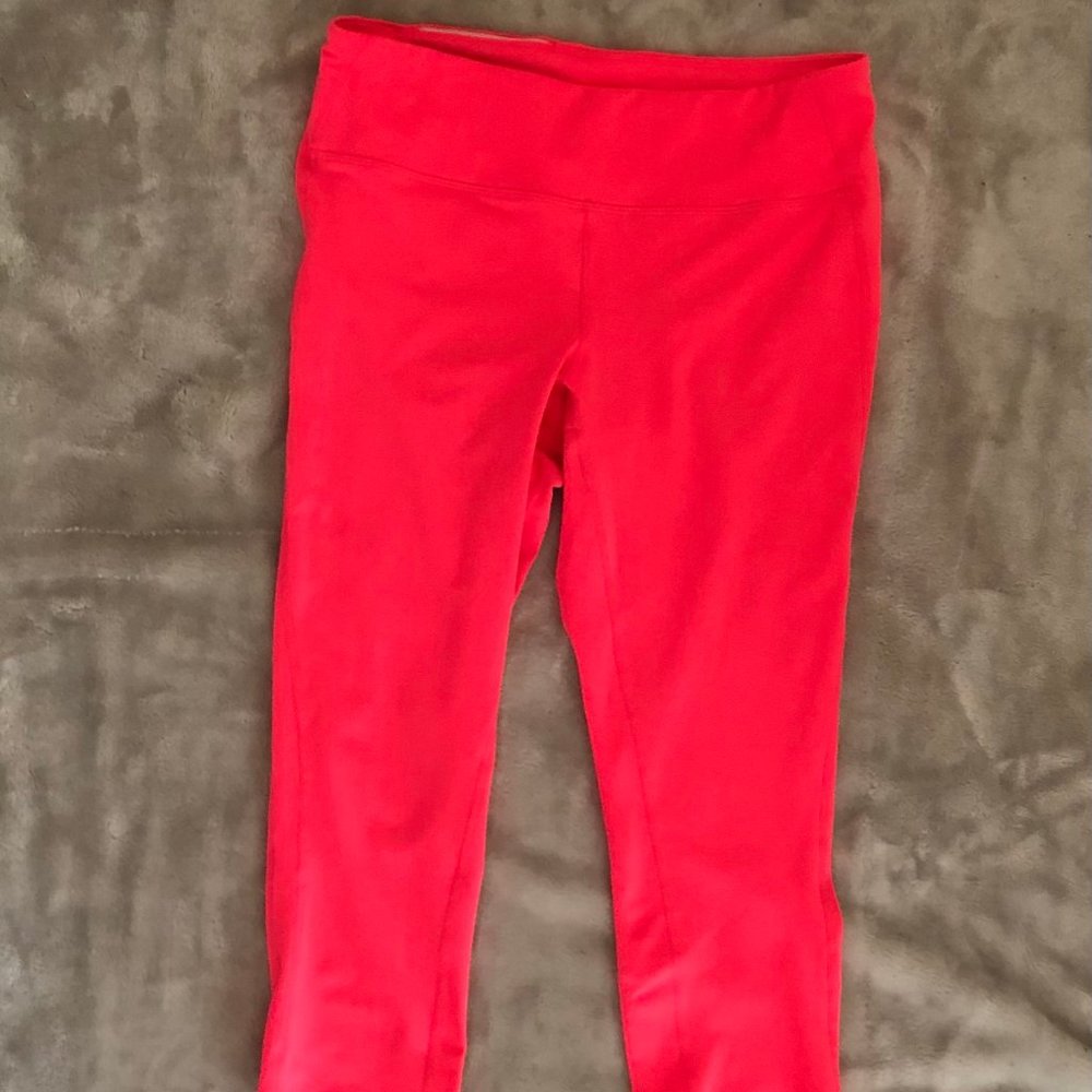 Gap Fit Neon Exercise Crop Capris - Gem